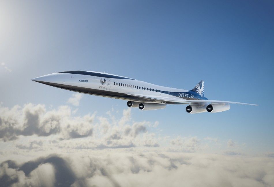 Desarrollan un avión comercial supersónico y sostenible