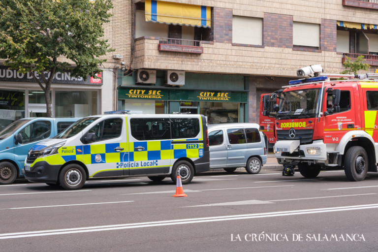 VÍDEO. Movilización de bomberos en el paseo de la Estación