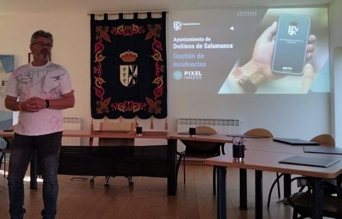 Doñinos crea una App para gestionar incidencias - La Crónica de Salamanca