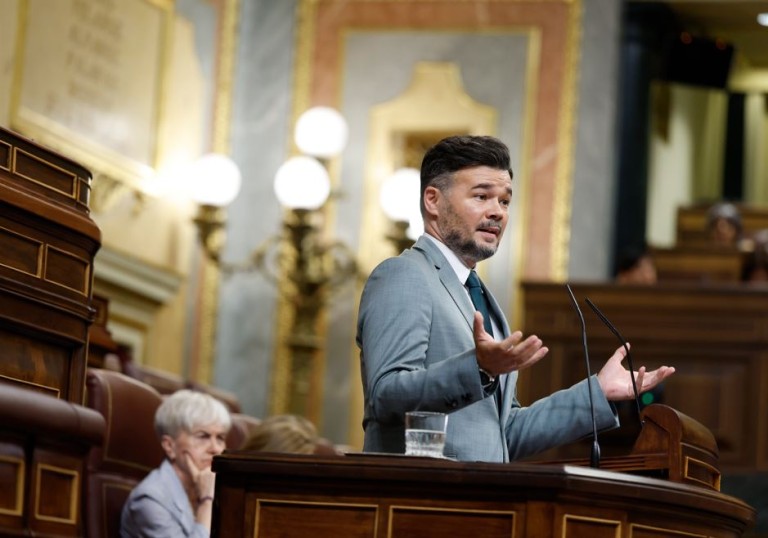 Rufián: “De la boda de la hija de Aznar solo quedan los camareros por ...