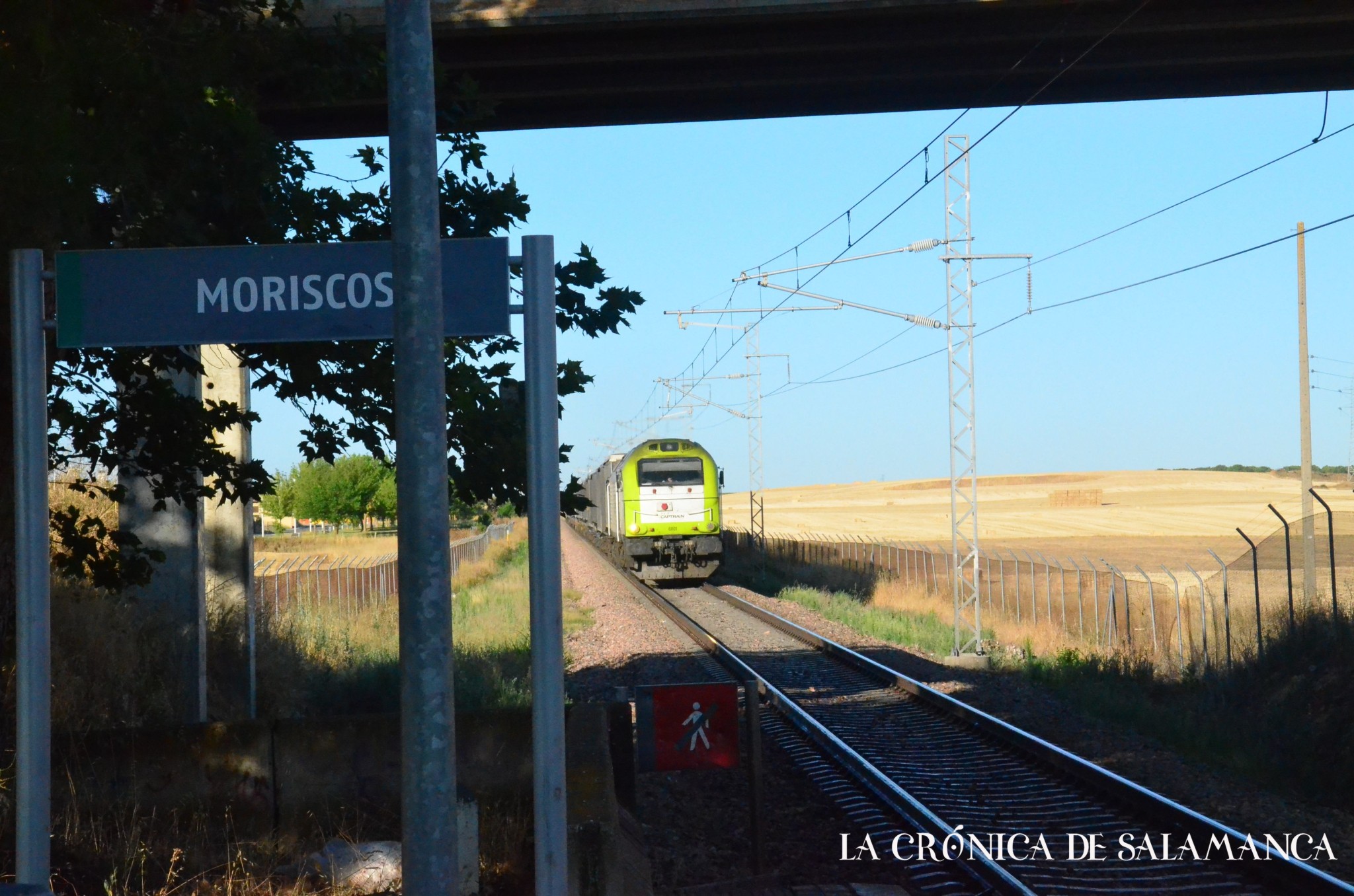 Tragedia en Moriscos: dos personas mueren arrolladas por el tren